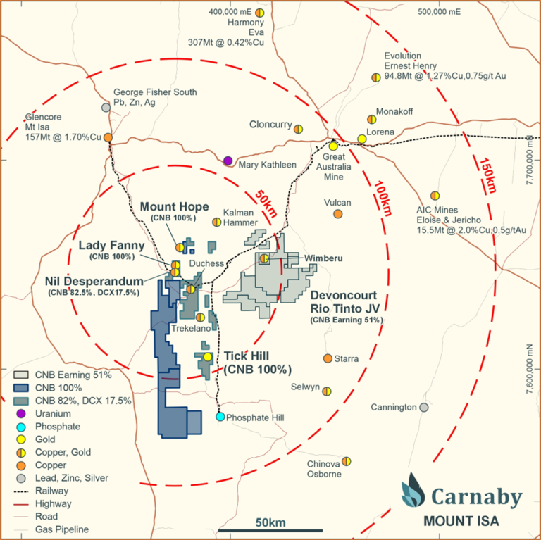 Mount Isa Inlier - Greater Duchess Copper Gold Project - Carnaby ...
