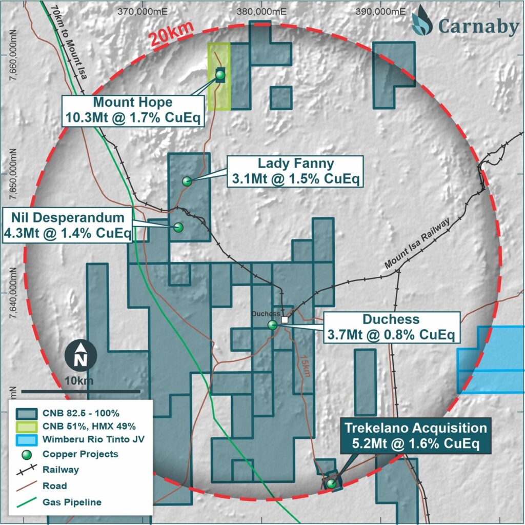 Mount Isa Inlier - Greater Duchess Copper Gold Project - Carnaby ...
